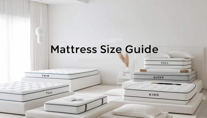 Mattress Size Guide Choose The Perfect Fit For Your Bedroom
